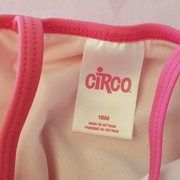 Circo | Swim | Circo Baby Girl Pink Ruffled One Piece Swimsuit | Poshmark